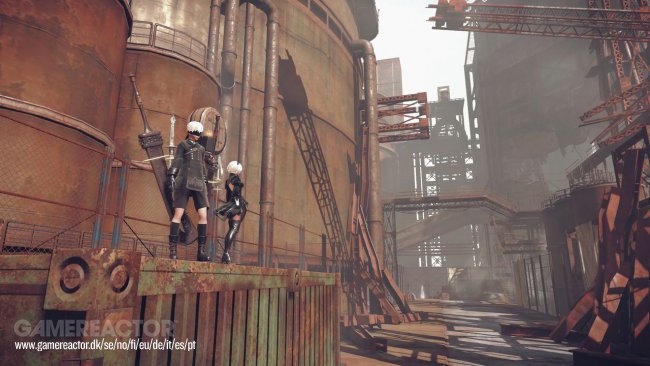 New screenshots and renders from Nier: Automata