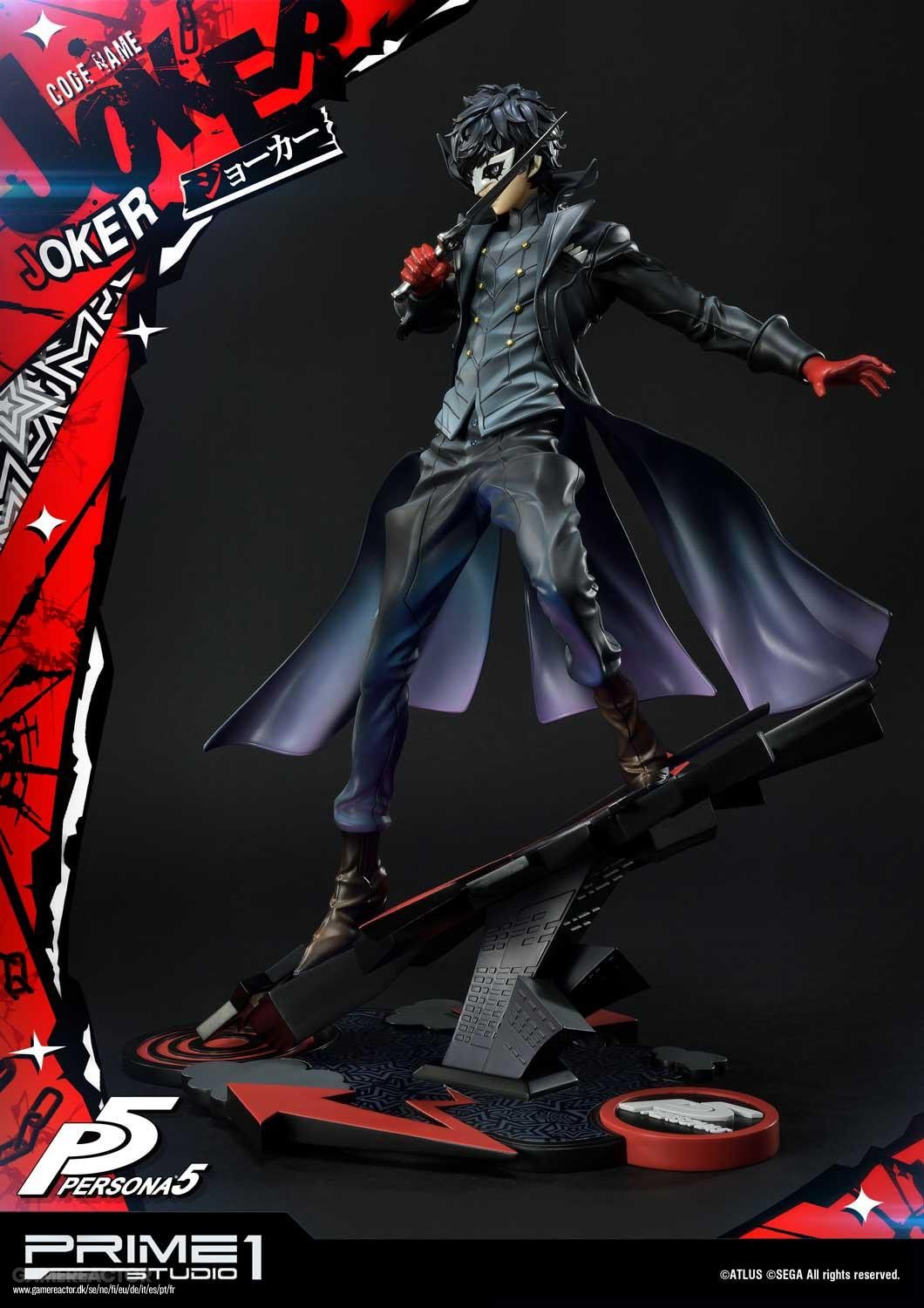 Persona 5's Joker gets the fancy figurine treatment