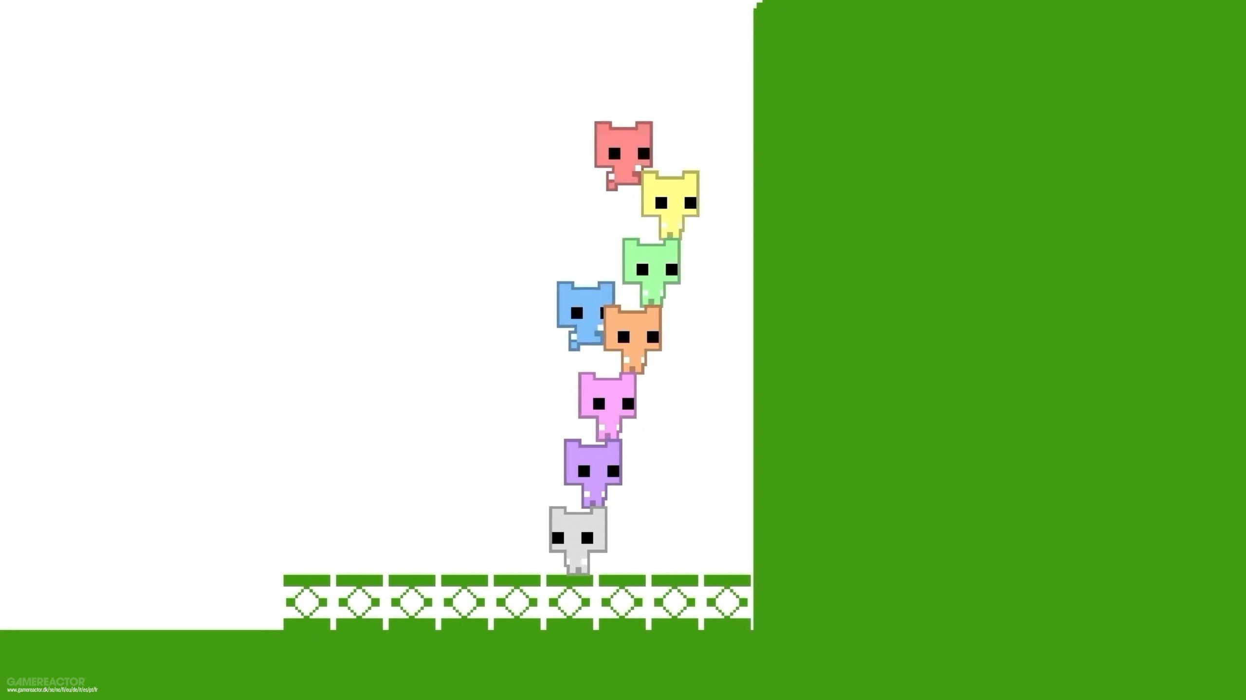 Play with up to eight players simultaneously in Pico Park 2, coming as ...