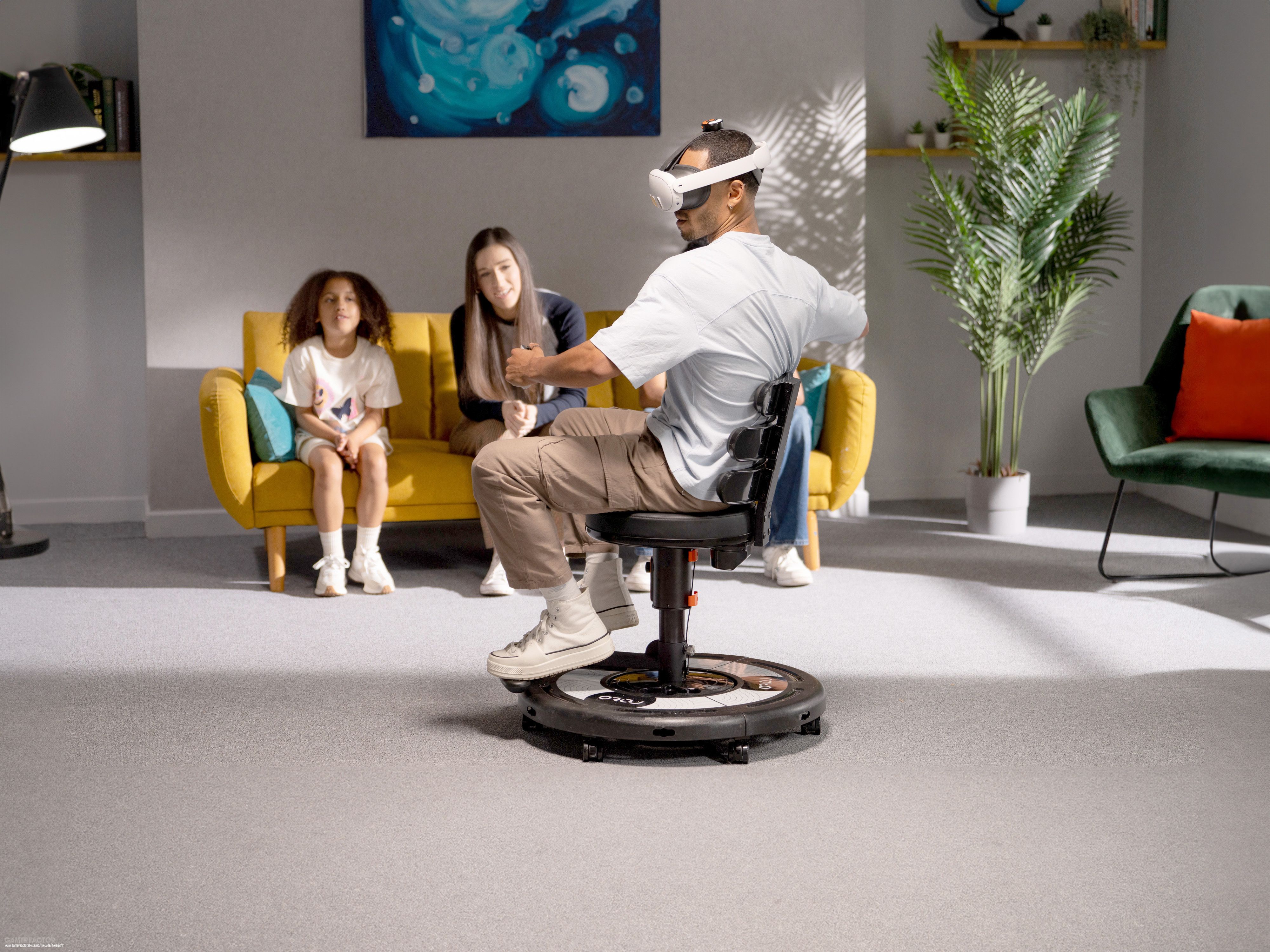 You can now order the Roto VR Explorer VR chair, if you want rear ...