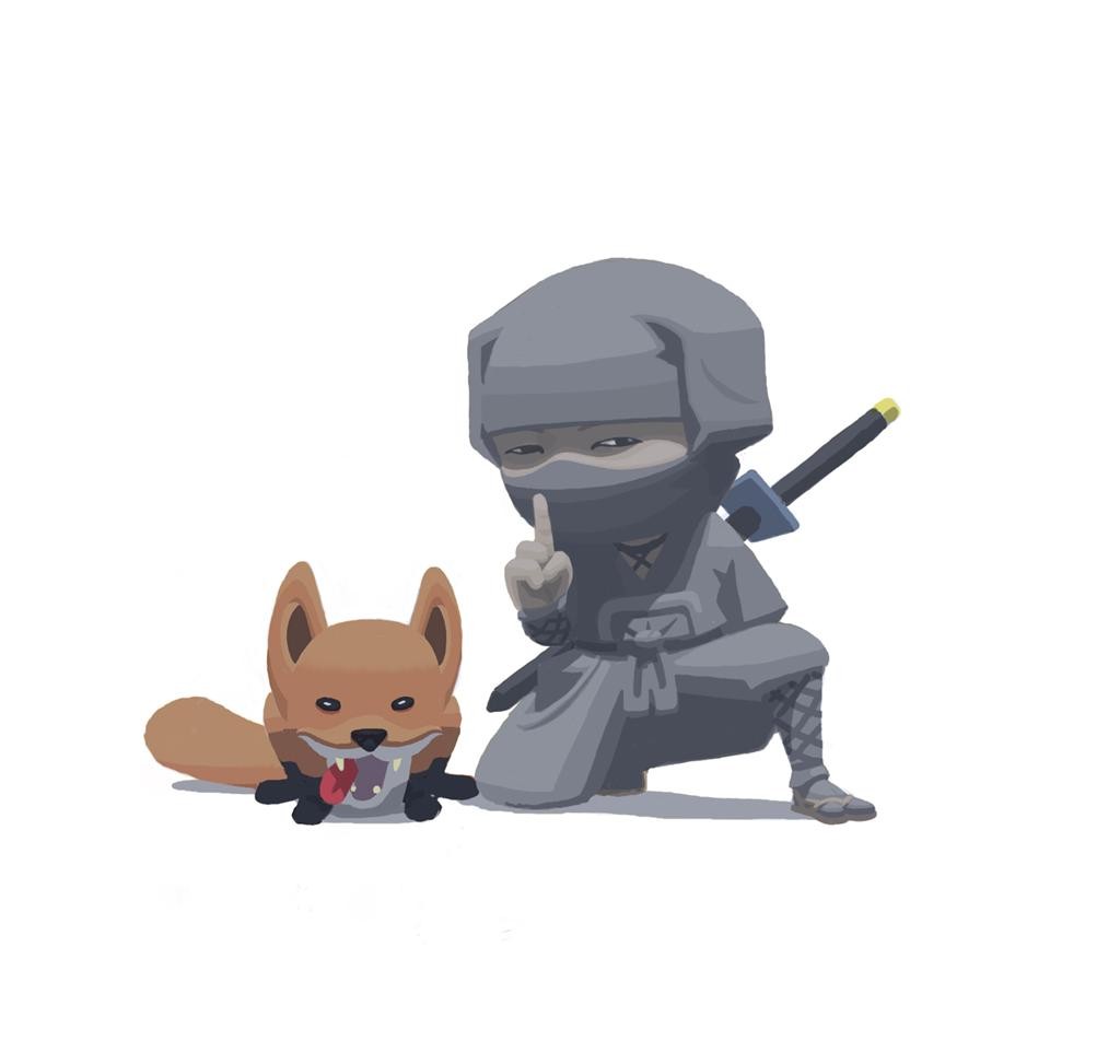 Beautiful artwork from Mini Ninjas