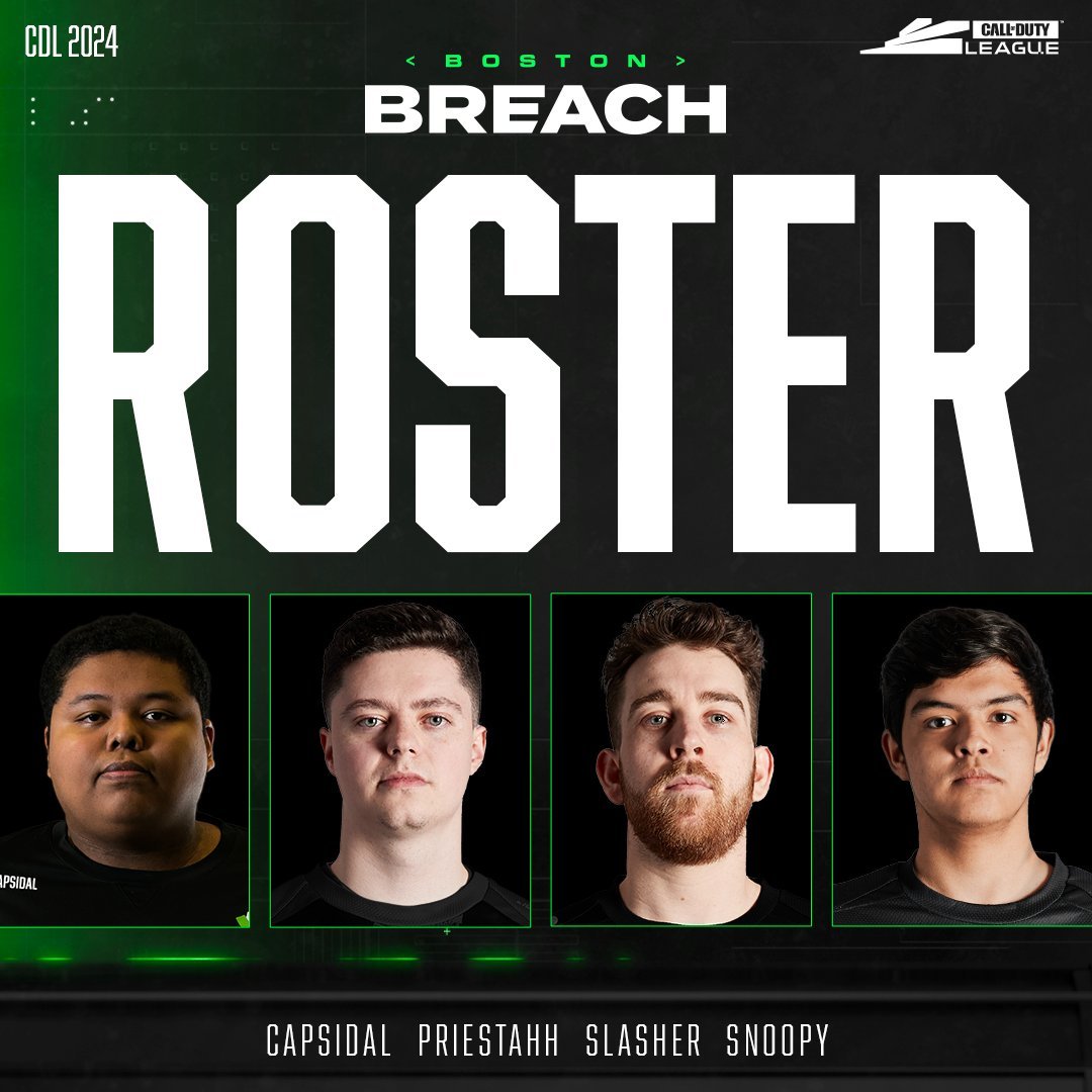 Boston Breach confirms its 2024 Call of Duty League team - Call of Duty ...