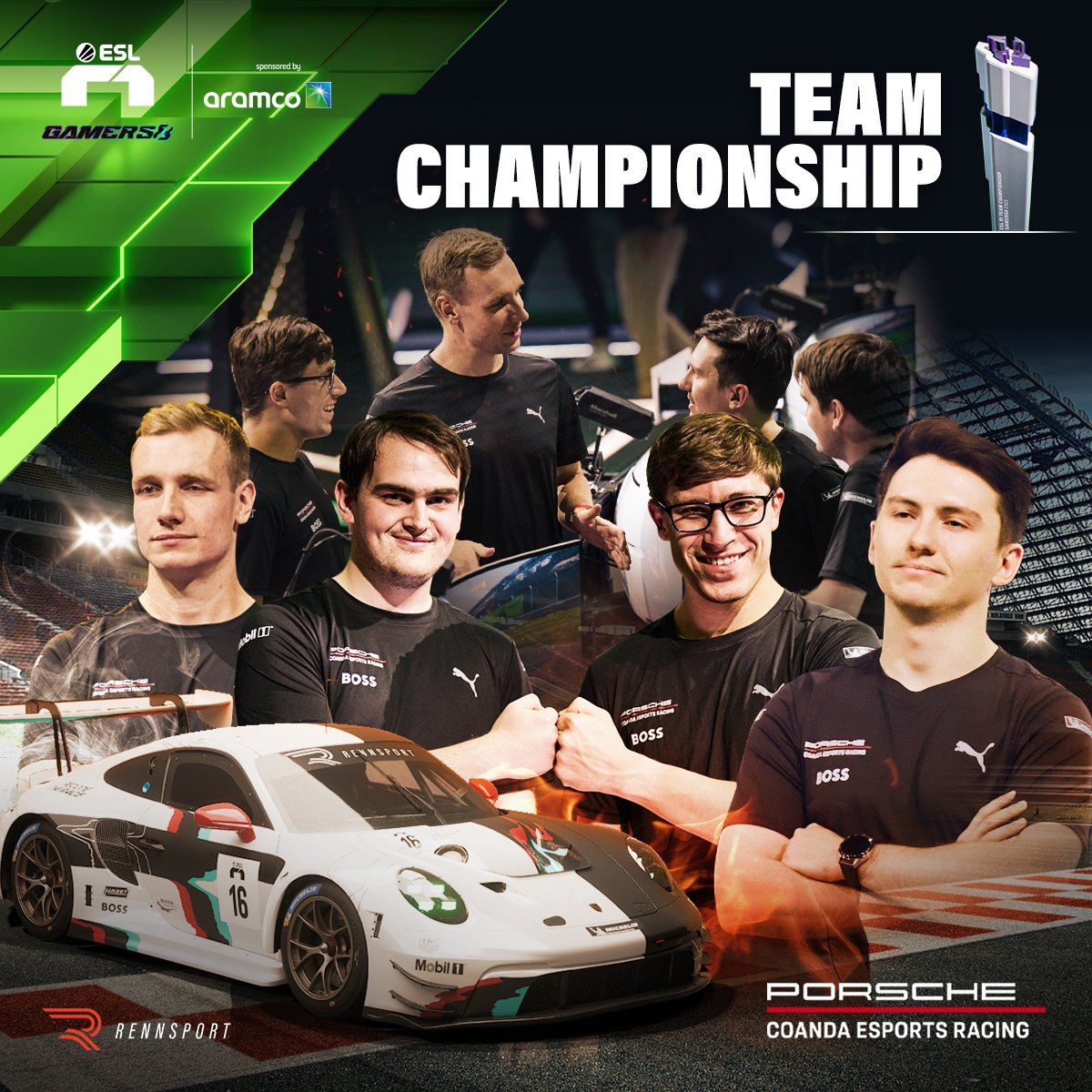 Porsche Coanda Esports Racing Team are the ESL R1 x Gamers8 victors ...