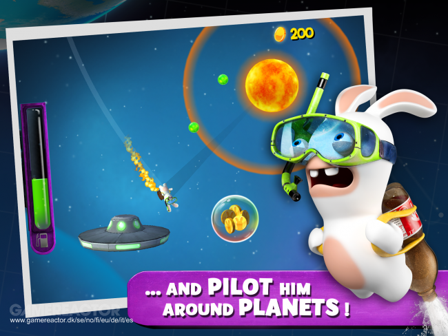 Rabbids Big Bang on phones and tablets