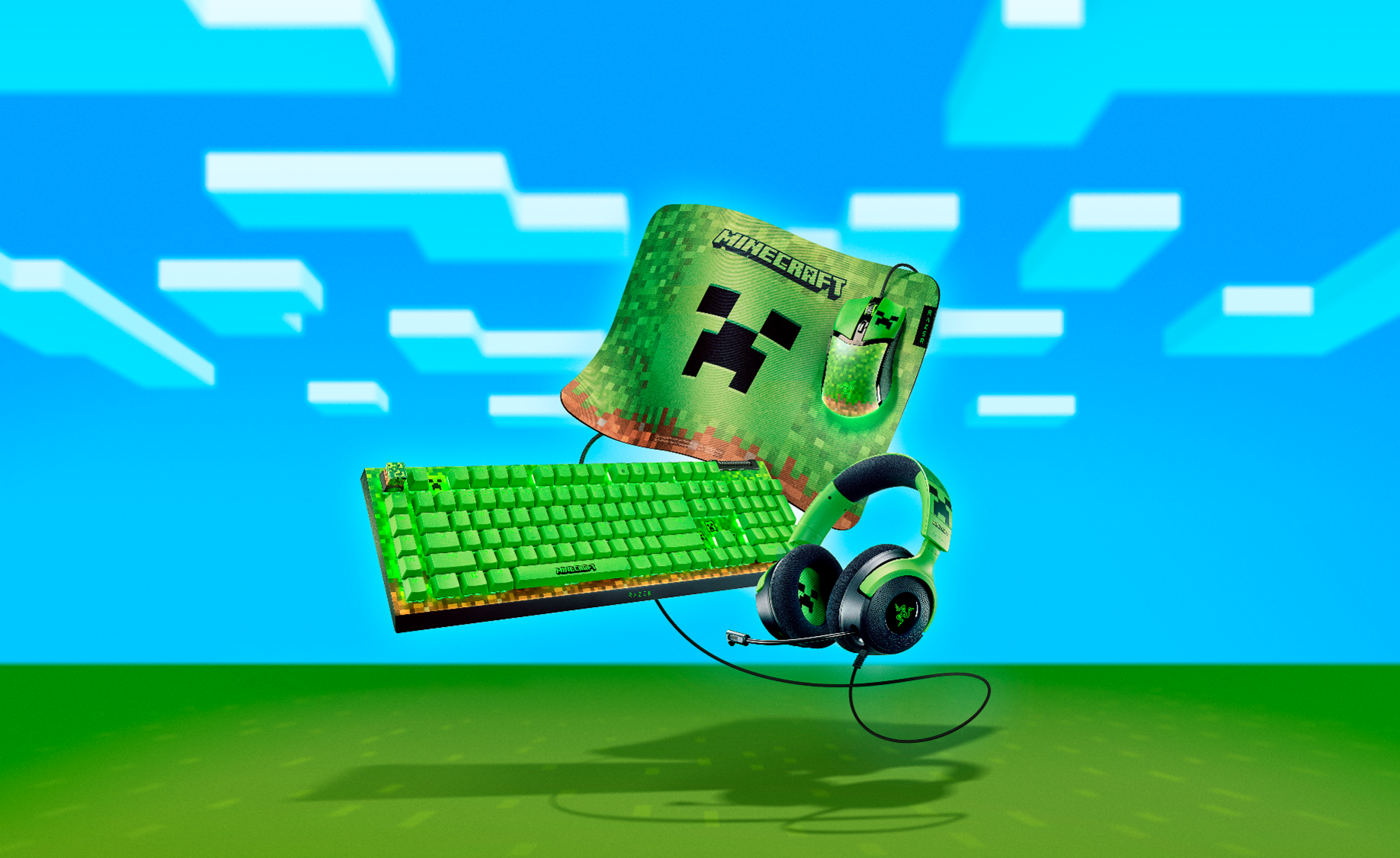 Razer and Mojang team up for Minecraft peripheral collection
