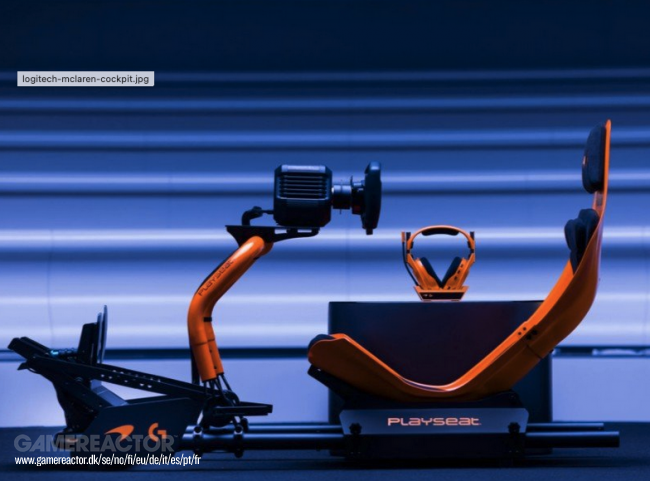 Logitech and McLaren are releasing specific sim- racing products ...