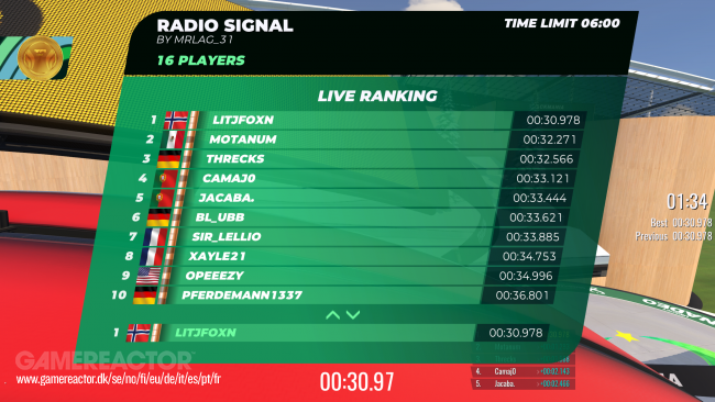 Trackmania Review - Gamereactor