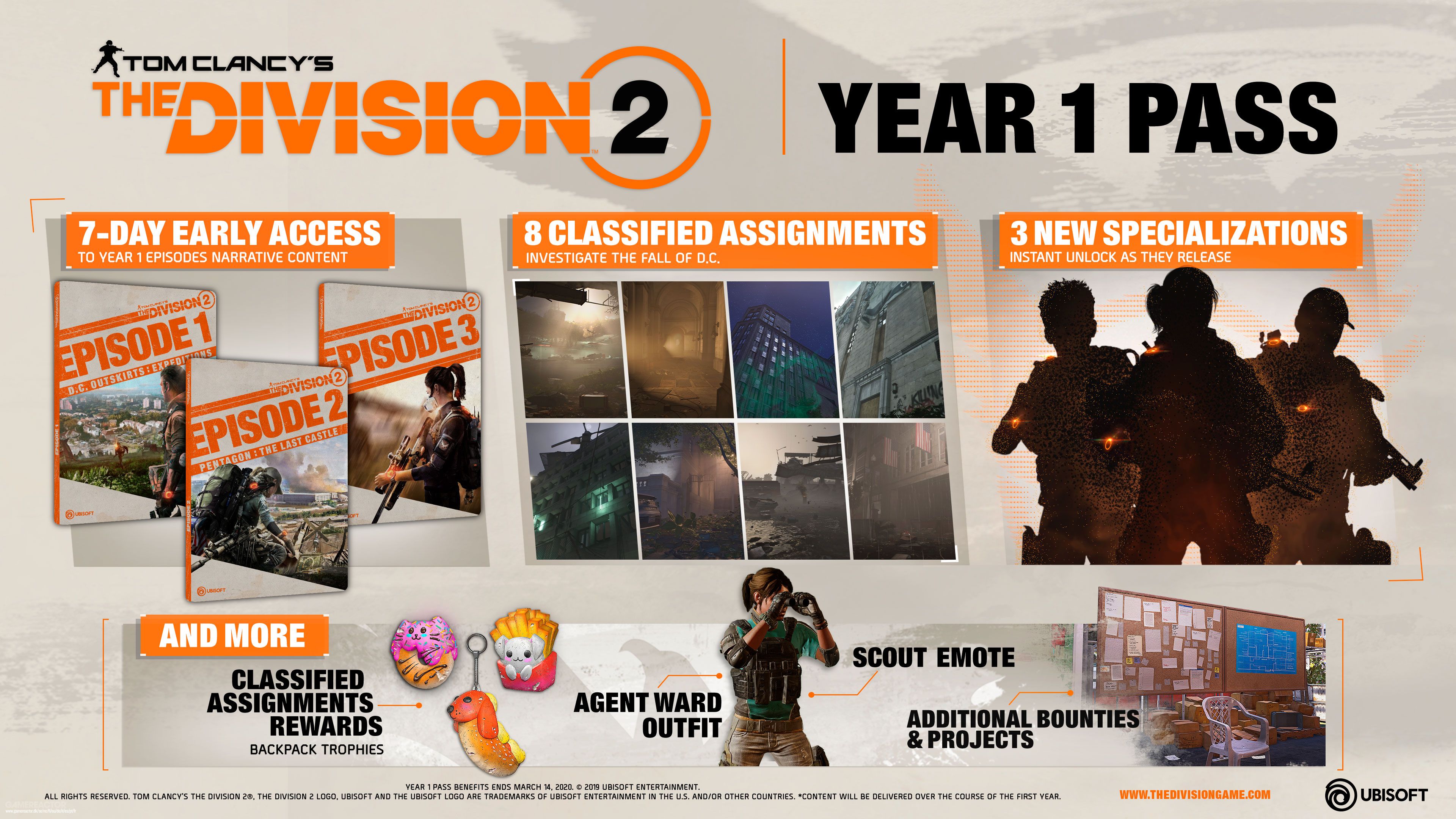 Ubisoft details monetisation and Year One Pass for Division 2 - The ...