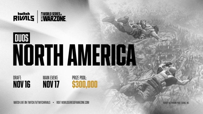 The World Series of Warzone is returning to North America this November ...