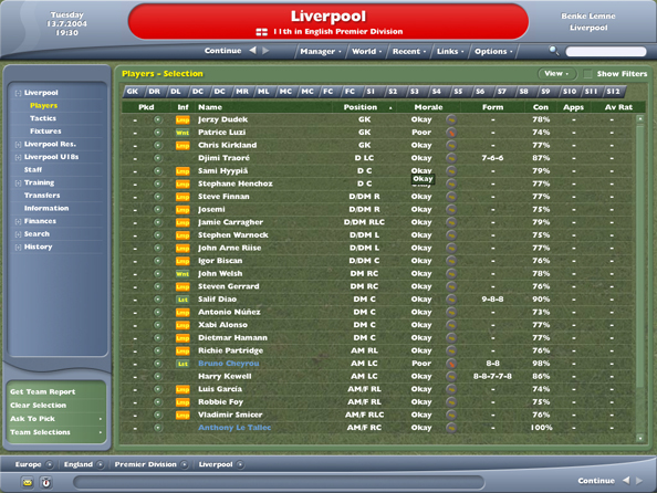 Football Manager 2005 - Gamereactor UK