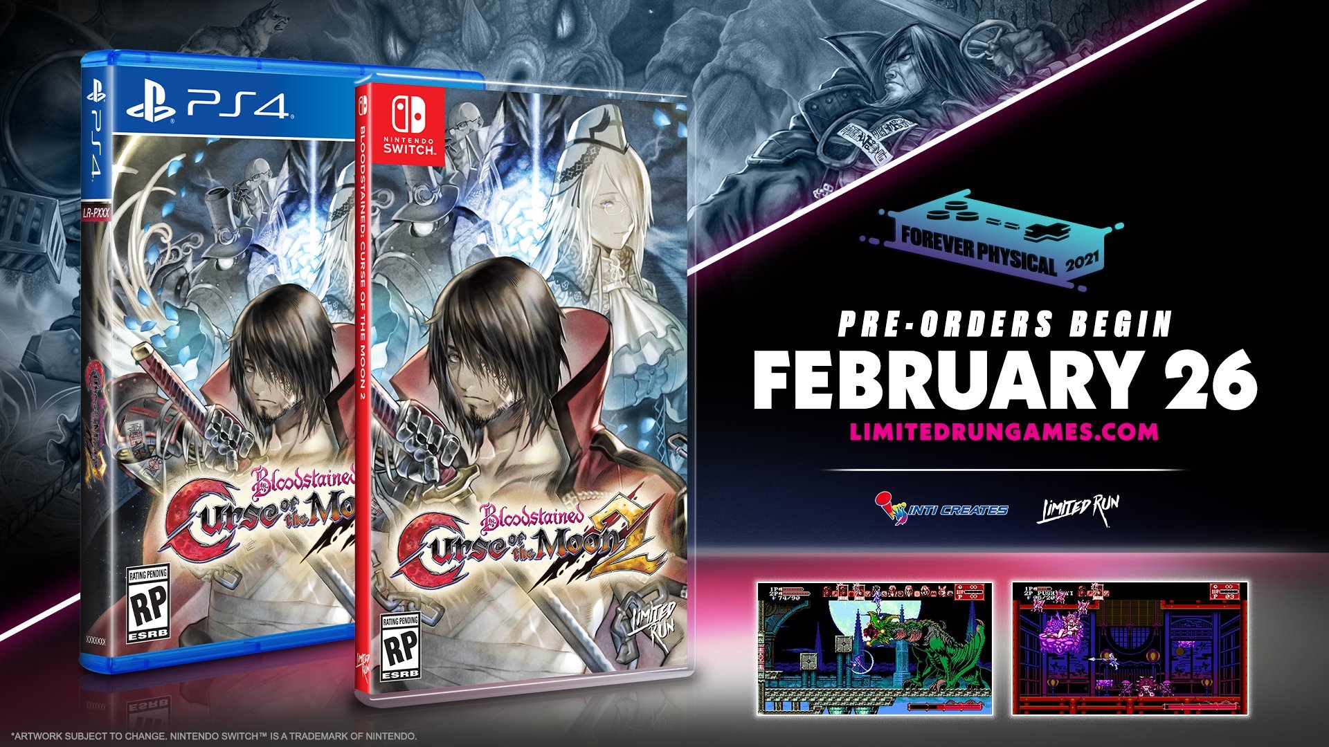 Bloodstained: Curse of the Moon 2 limited physical editions announced ...