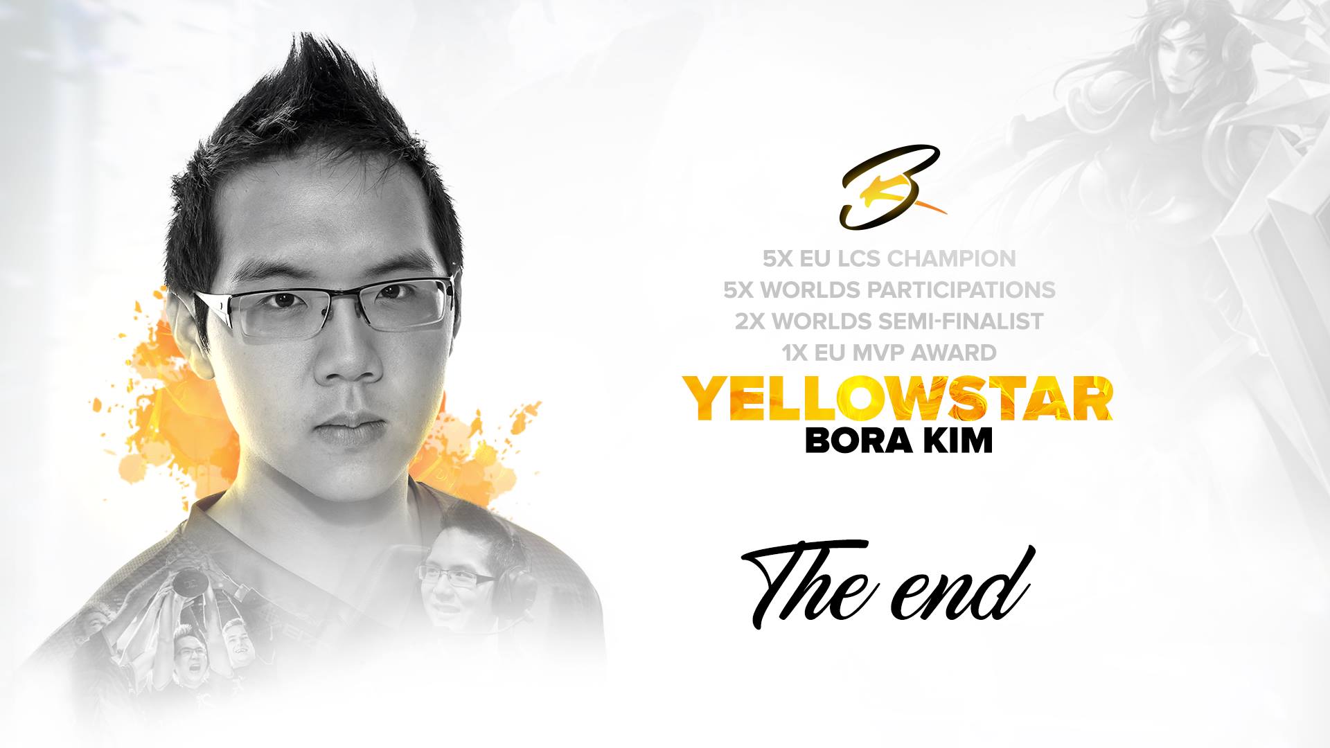 LoL's most successful player YellOwStaR retires - League of Legends ...