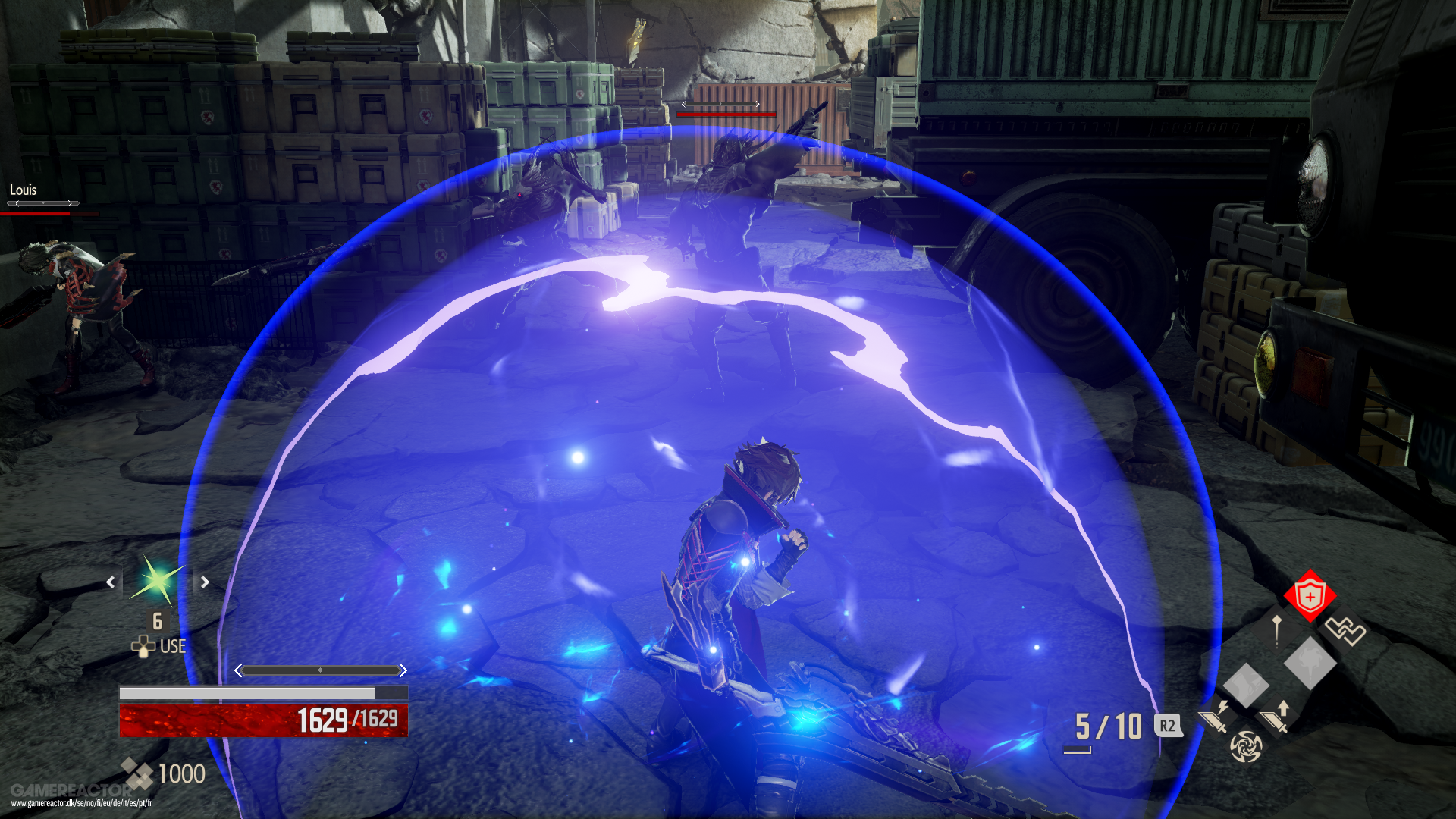New screens and details on Code Vein's battle system