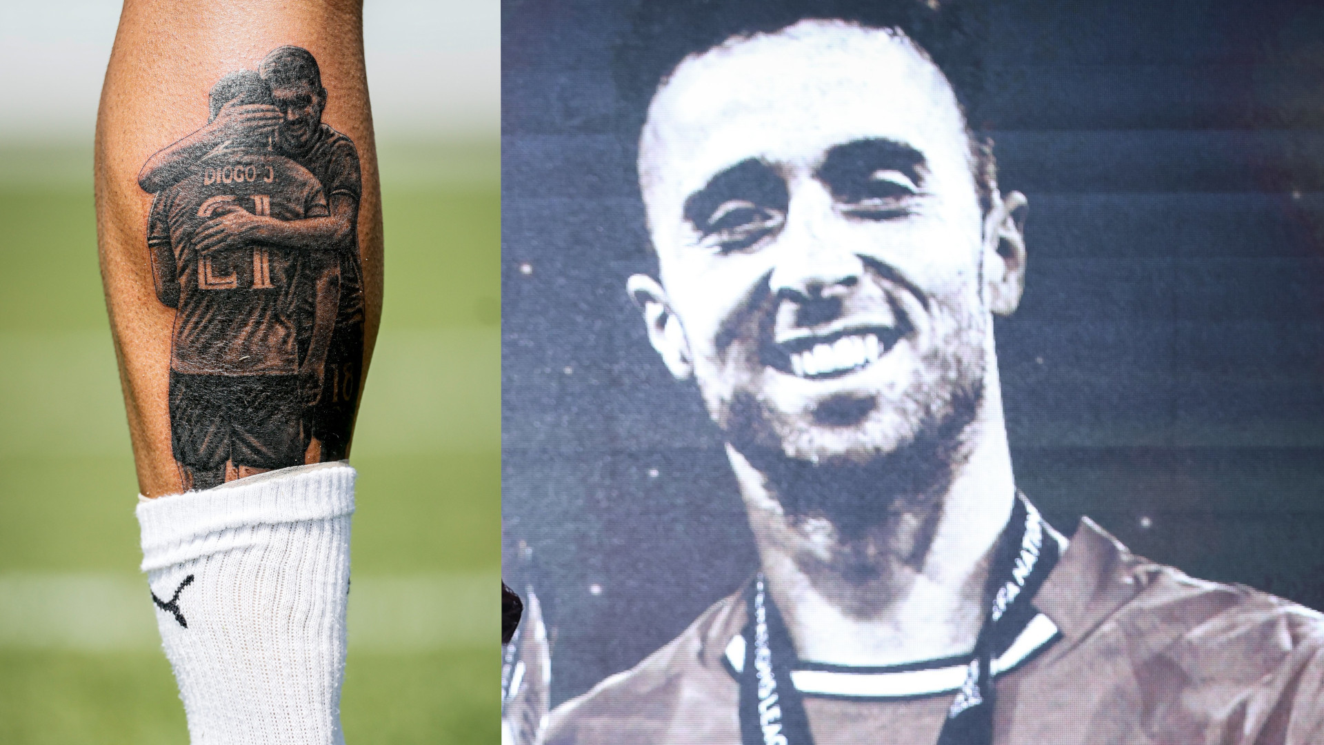 Portugal pays tribute to Diogo Jota, Ruben Neves reveals tattoo ...
