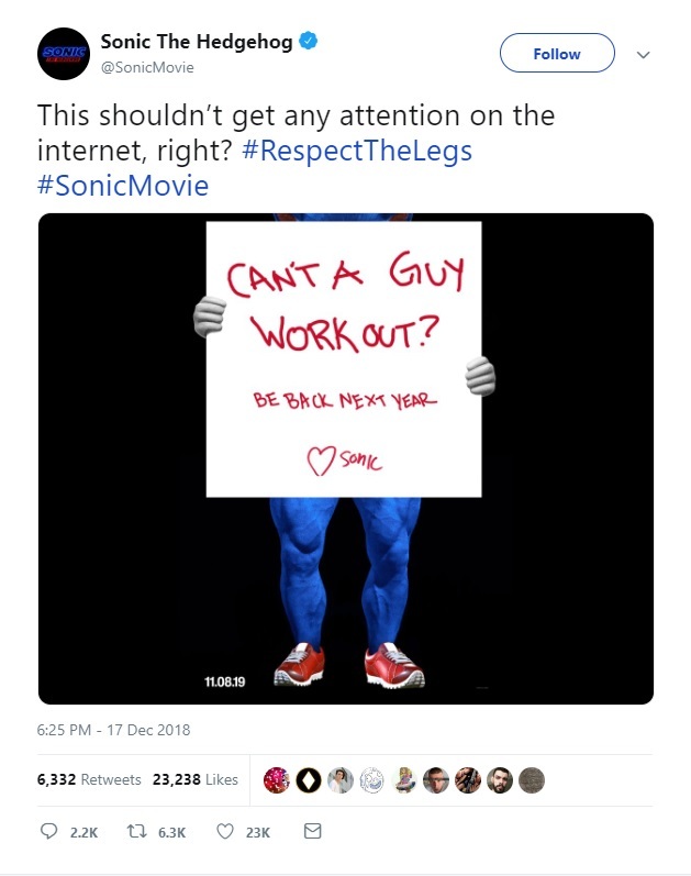 Sonic responds to comments on his muscular legs - - Gamereactor