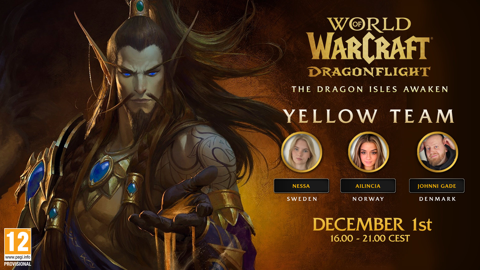 We're hosting a mega World of Warcraft: Dragonflight stream tomorrow