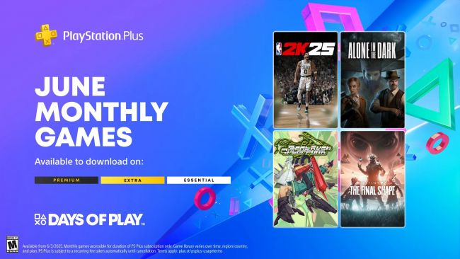 Sony announces PS Plus games for June and some bonus titles for the ...