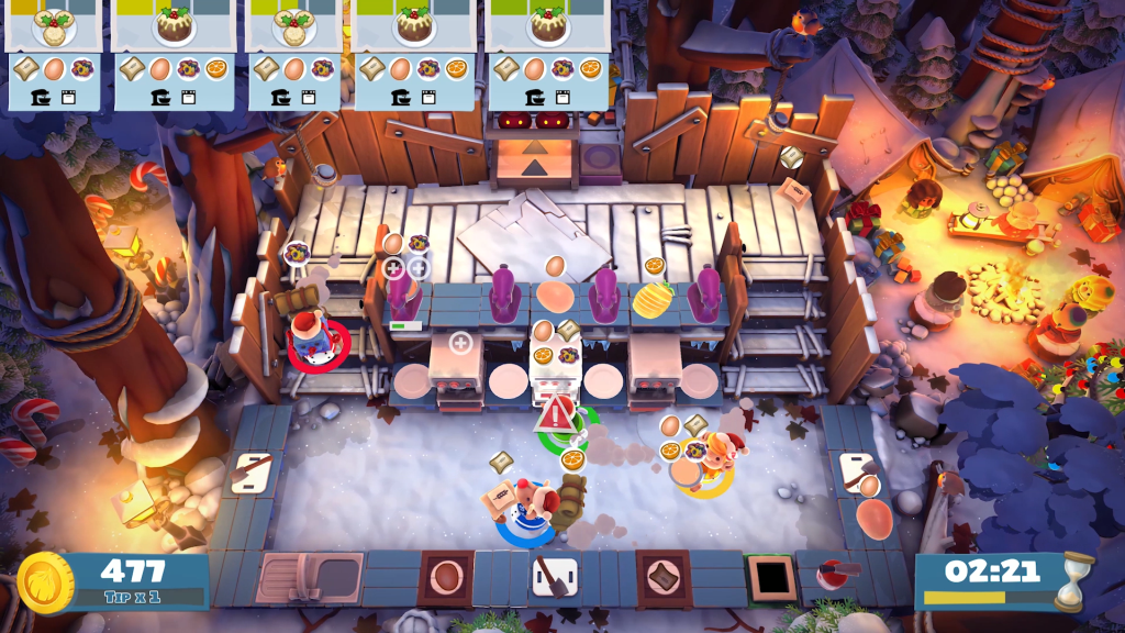 Overcooked 2's Winter Wonderland update is here