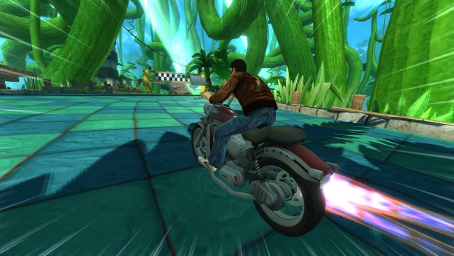Ryo Hazuki races with Sonic - Sonic & Sega All-Stars Racing - Gamereactor