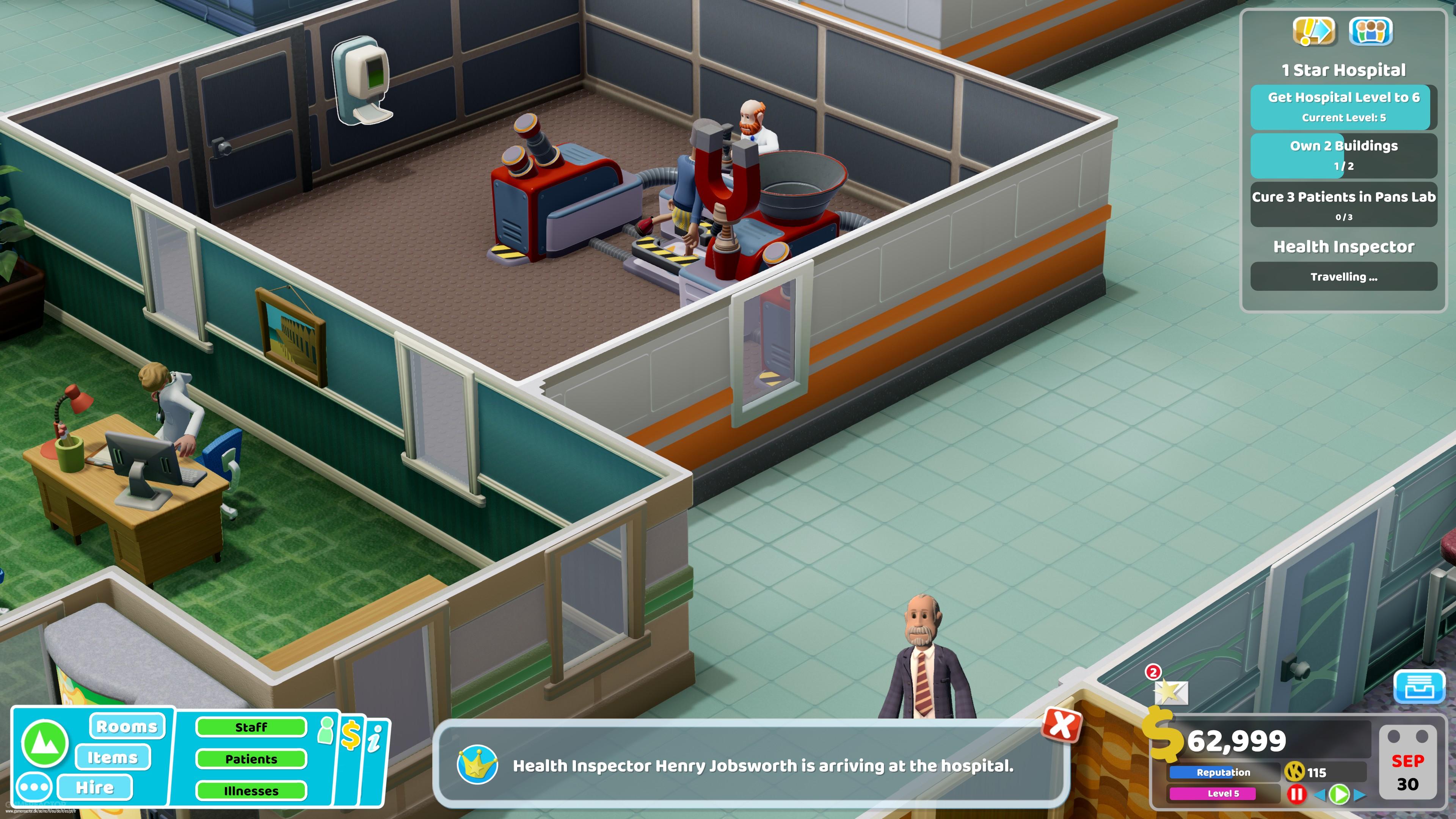 Two Point Hospital Review - Gamereactor