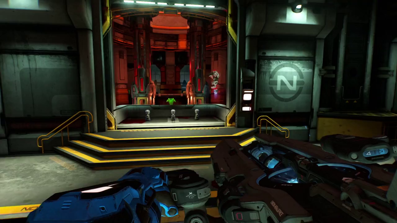 New Doom trailer shows off power-ups and weapons