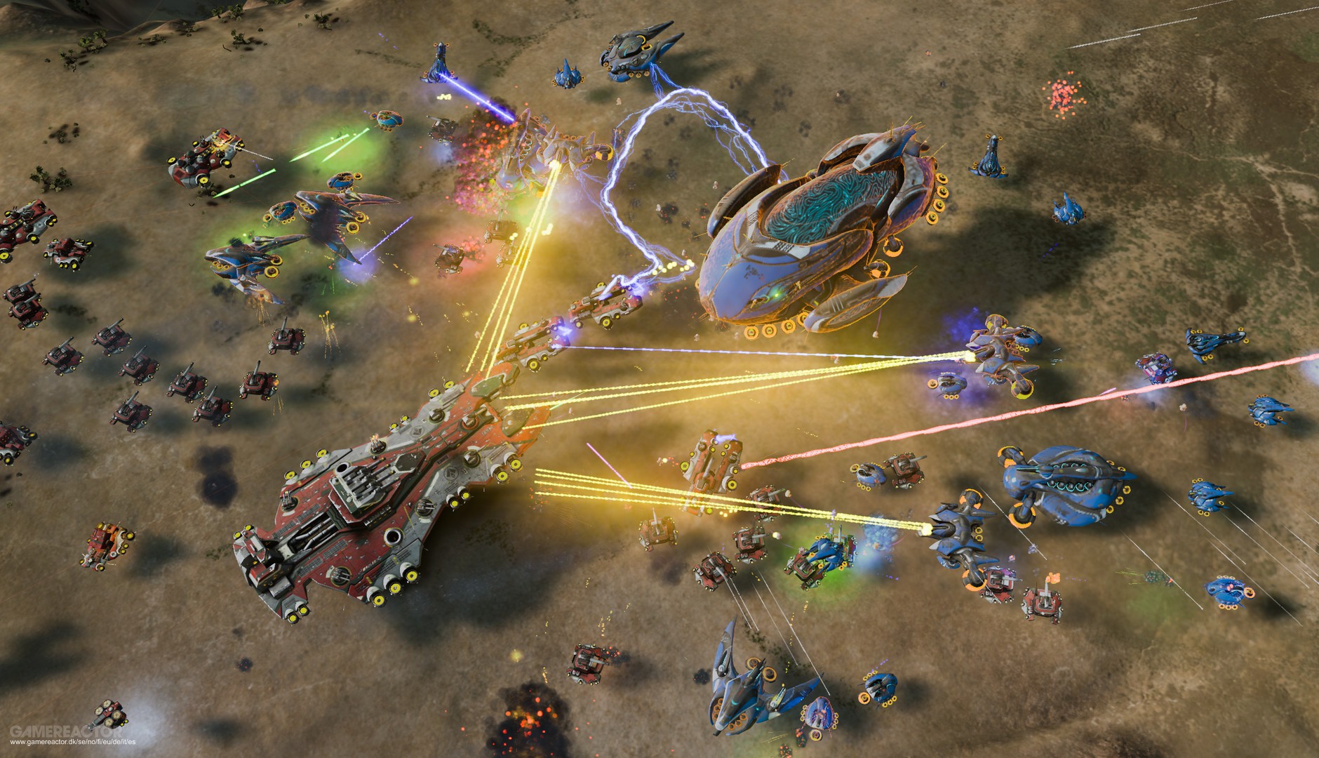 Ashes of the Singularity - Early Access Impressions Preview - Gamereactor - Ashes of Singularity ...