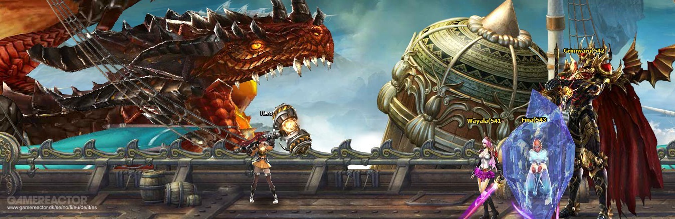 Blade Hunter is a beat 'em up MMORPG