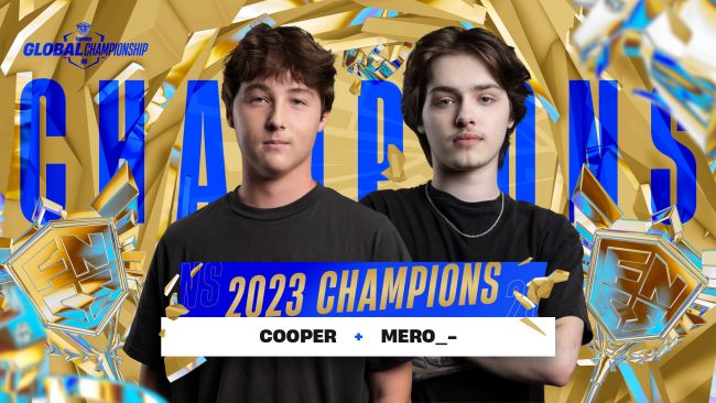 Cooper and Mero are the 2023 Fortnite Championship Series champions