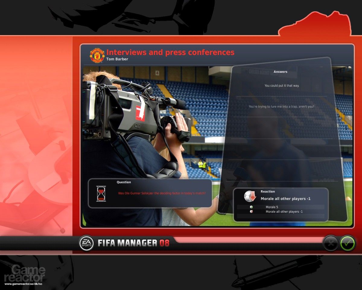 FIFA Manager 08 - Gamereactor UK