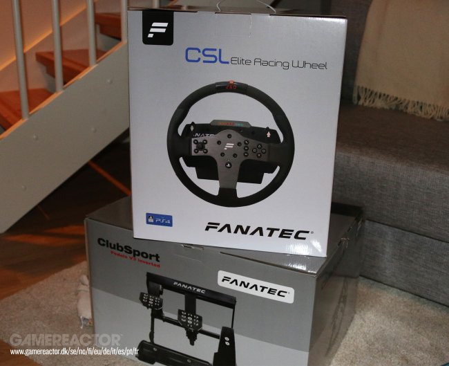 We're unboxing the new CLS Elite PS4 wheel from Fanatec - - Gamereactor