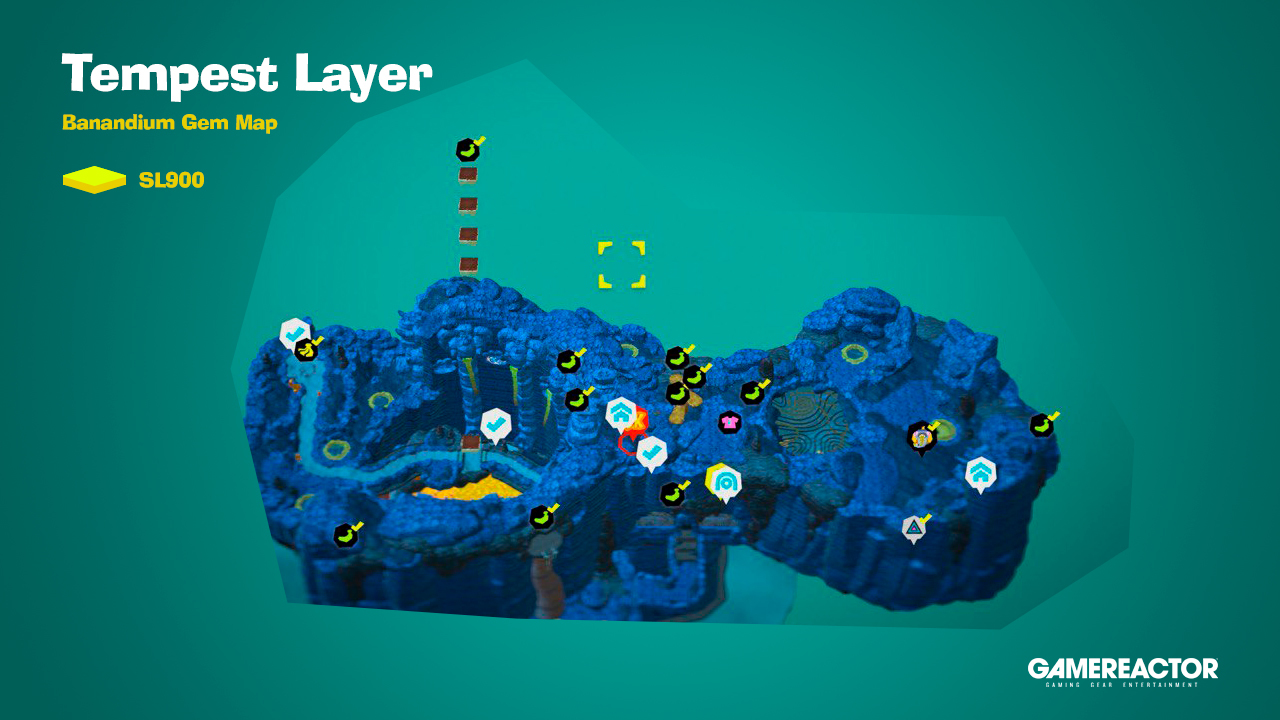 Donkey Kong Bananza: All the bananas in Tempest Layer