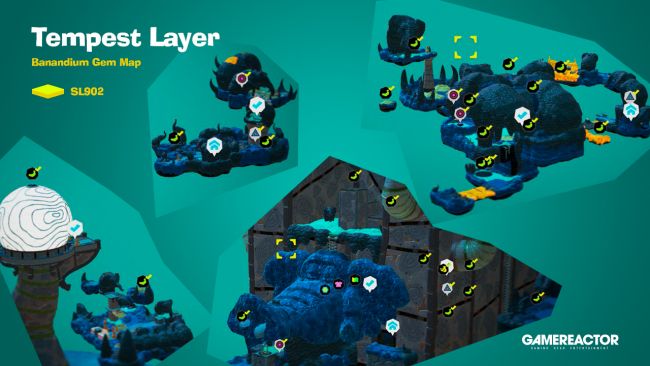 Donkey Kong Bananza: All the bananas in Tempest Layer