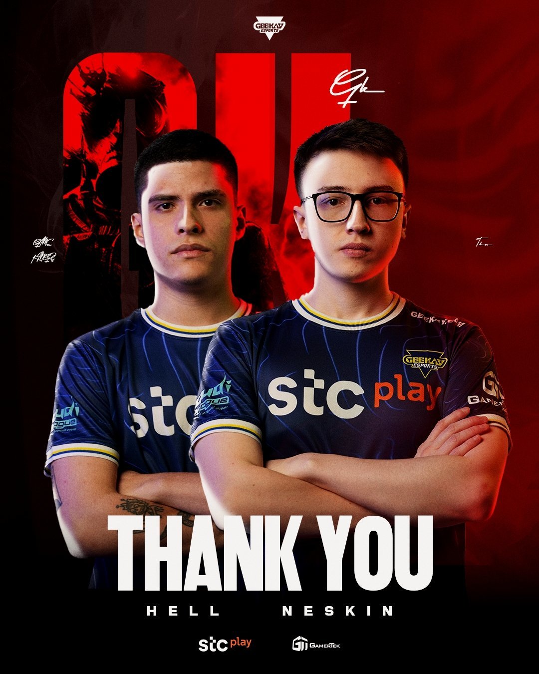 Geekay Esports drops Hellraiser and Neskin - Rainbow Six: Siege ...