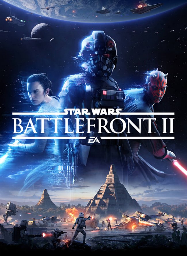 Here's the official Star Wars Battlefront II box art