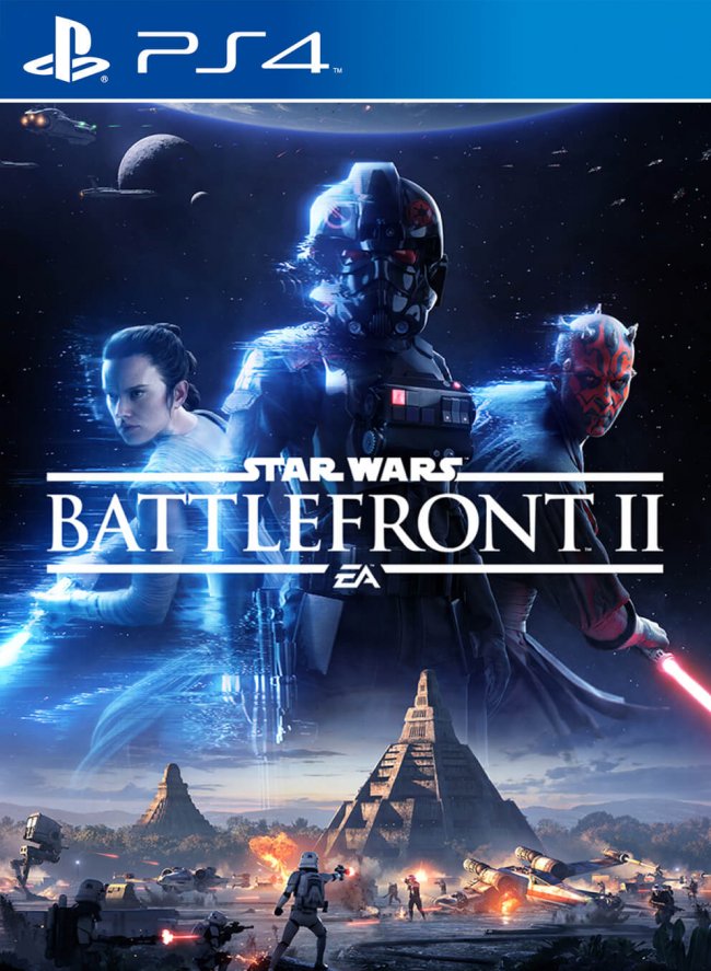 Here's the official Star Wars Battlefront II box art