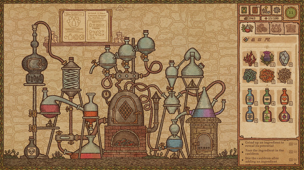 Potion Craft is an alchemist simulator that lets you have some mingle fun
