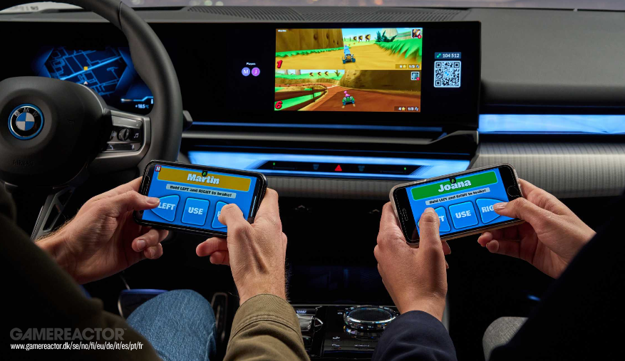 BMW 5 Series launches with built-in video games - - Gamereactor