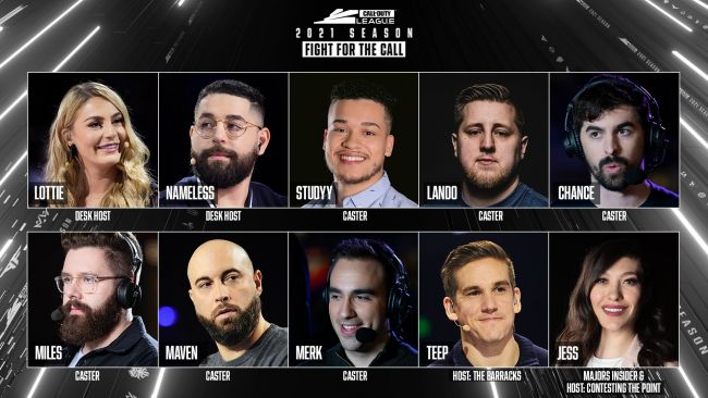 Call of Duty League announces broadcast talent for the 2021 season ...