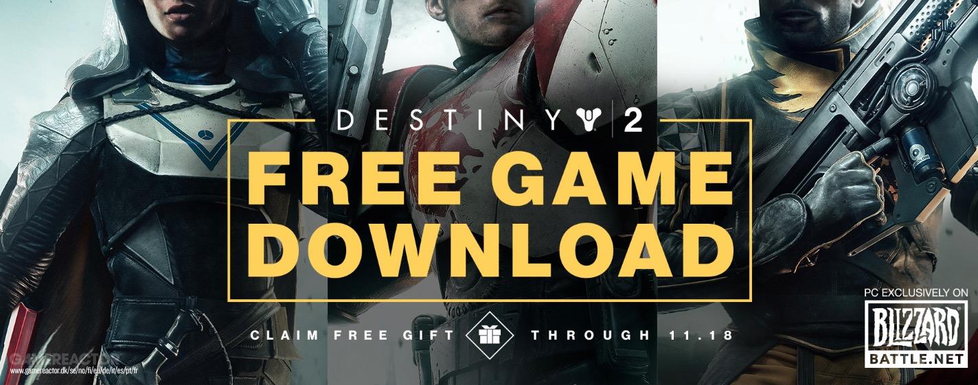 Destiny 2 is free on Battle.net