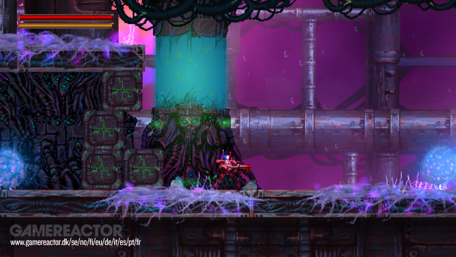 Heavy metal side-scrolling action in Valfaris