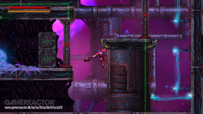 Heavy metal side-scrolling action in Valfaris