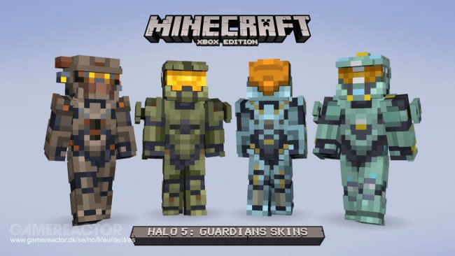 Master Chief and Locke head to Minecraft