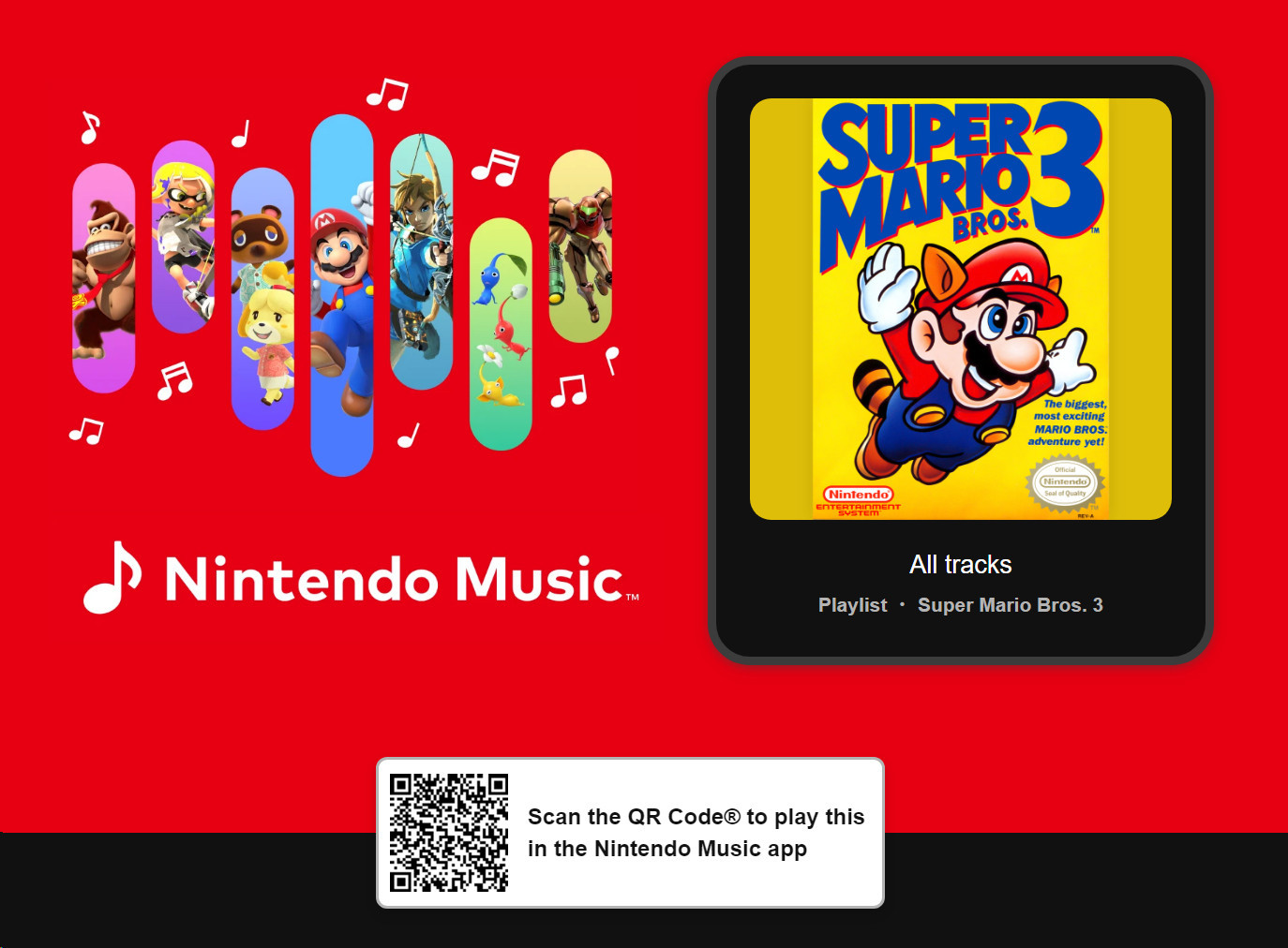 Nintendo Music now includes Super Mario Bros. 3 - - Gamereactor
