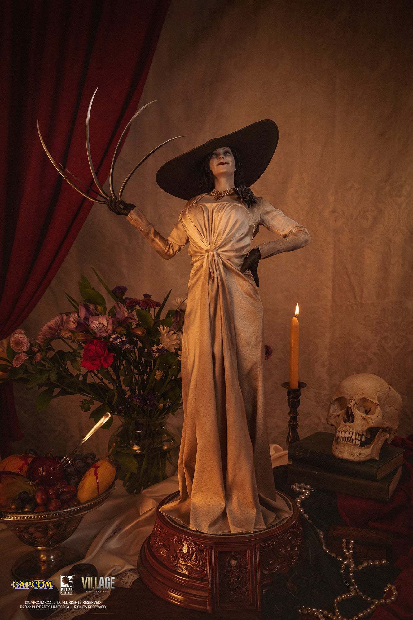 A quarter-scale Lady Dimitrescu statue is on sale for $1500