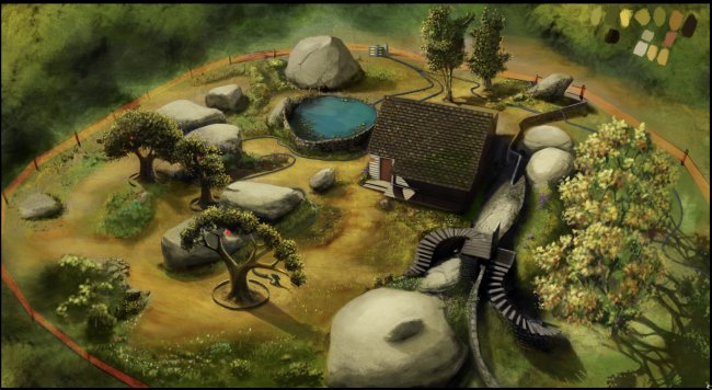 Braid-creator shows The Witness