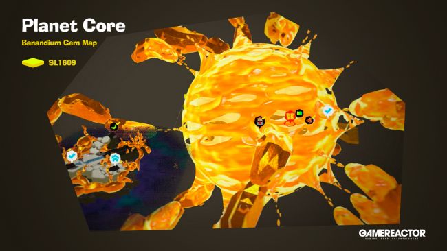 Donkey Kong Bananza: All the bananas in Planet Core