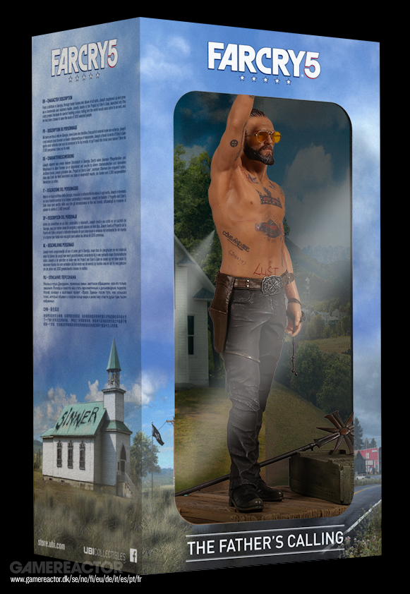Far Cry 5 fans can buy a figurine of the game's cult leader