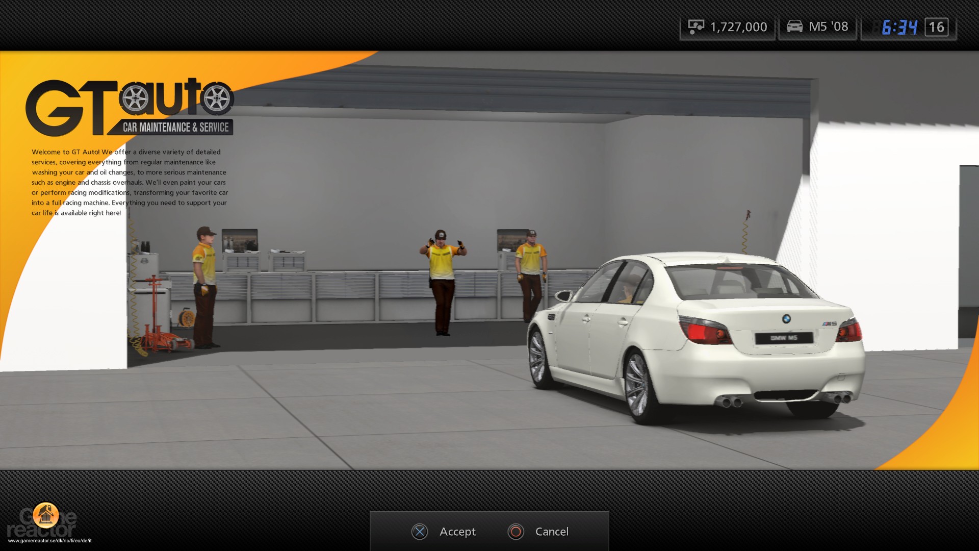 A look at GT5's user interface - Gran Turismo 5 - Gamereactor