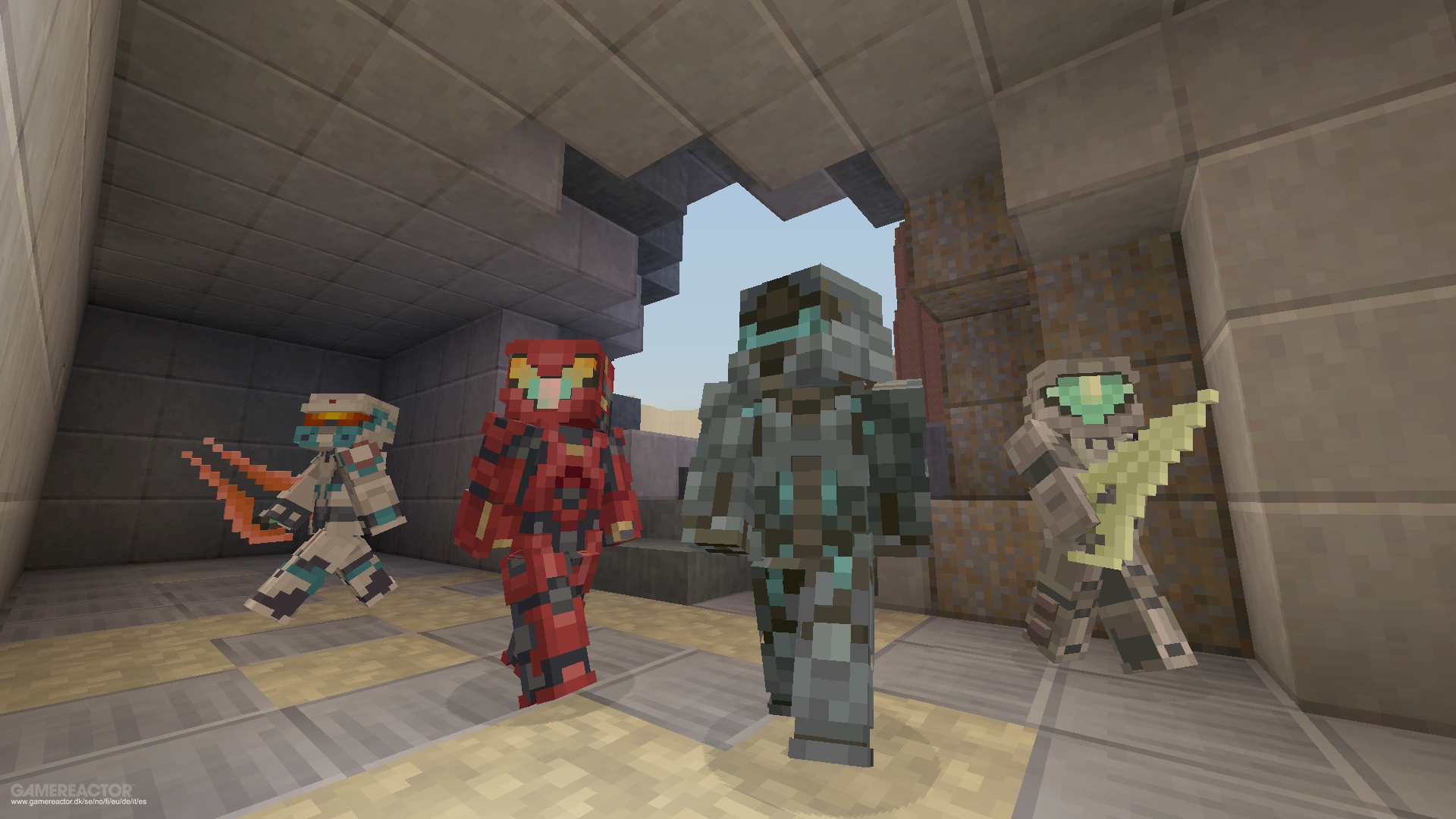 Master Chief and Locke head to Minecraft