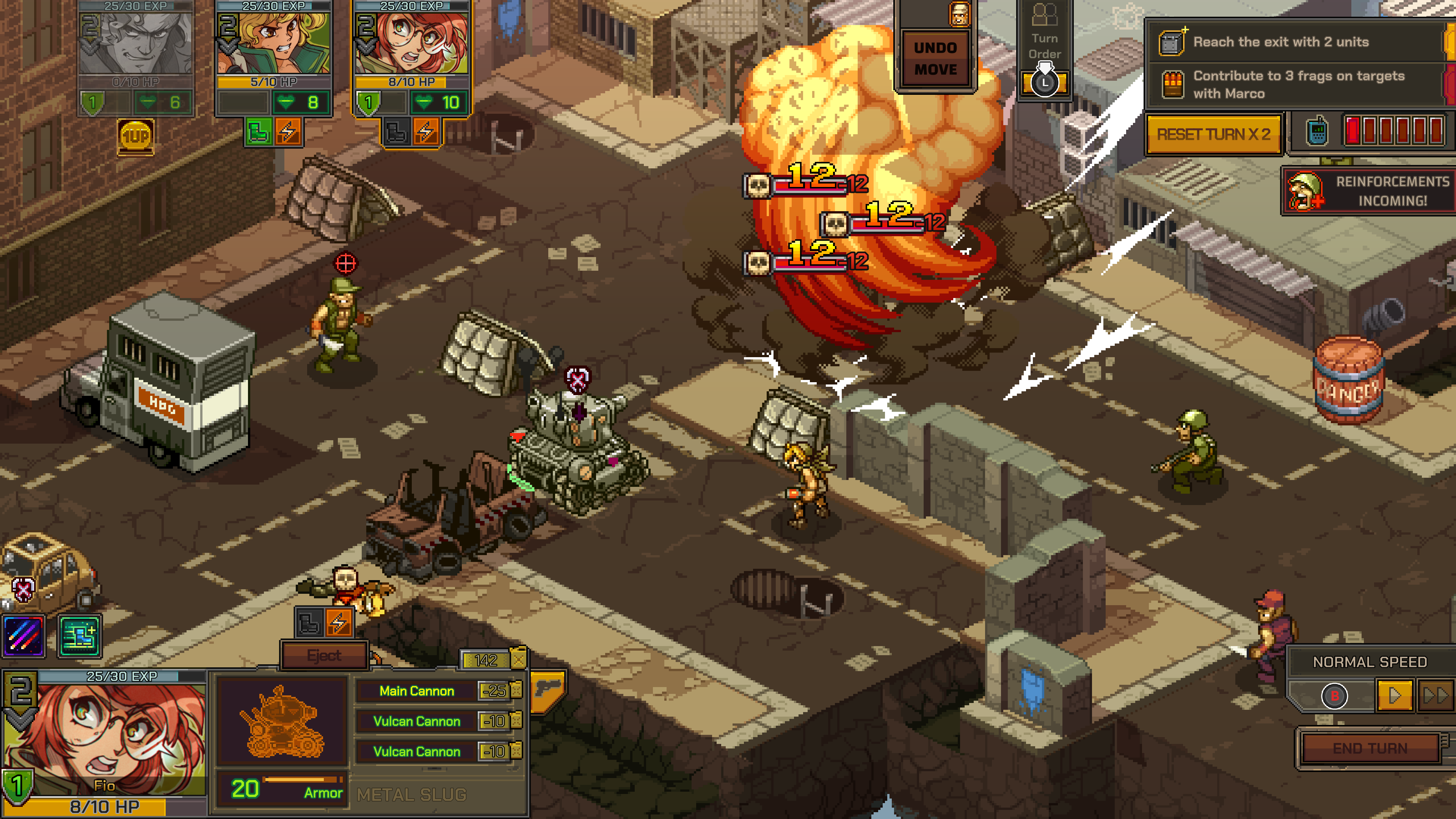 Metal Slug Tactics Review - Gamereactor
